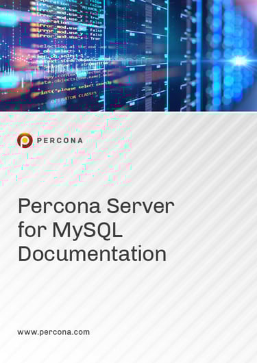 Download Percona Server for MySQL 5.6 Manual